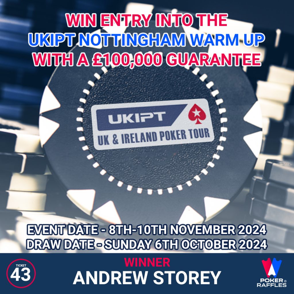 Win a £100k UKIPT Warmup Seat Worth £230! – Poker Raffles