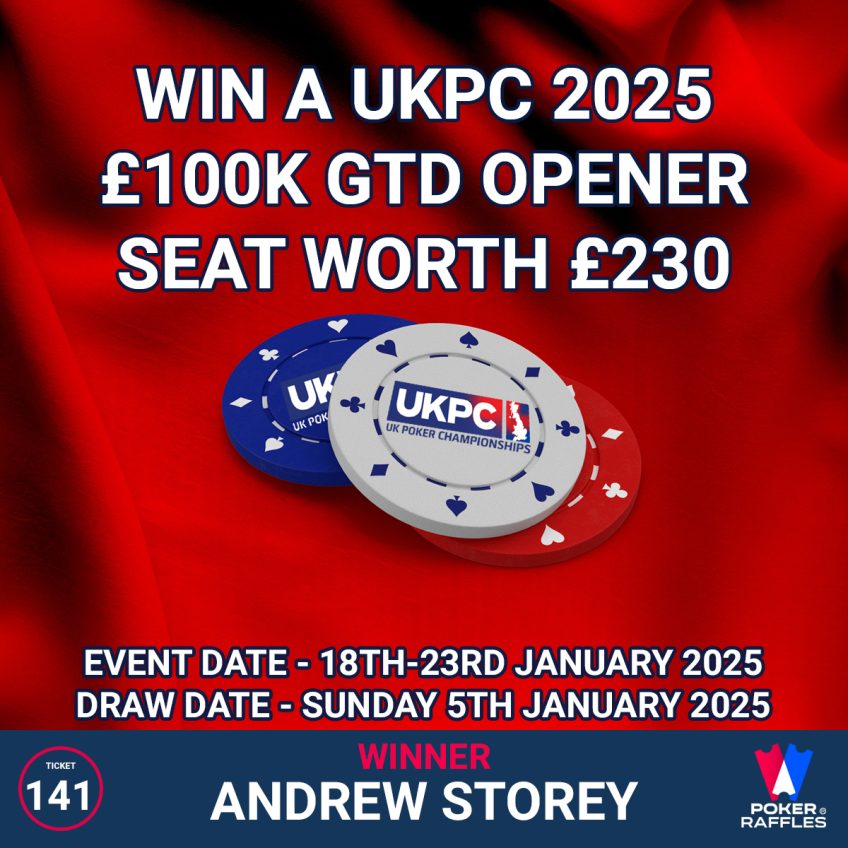 Win a UKPC Opener Seat at DTD Worth £230 – Poker Raffles
