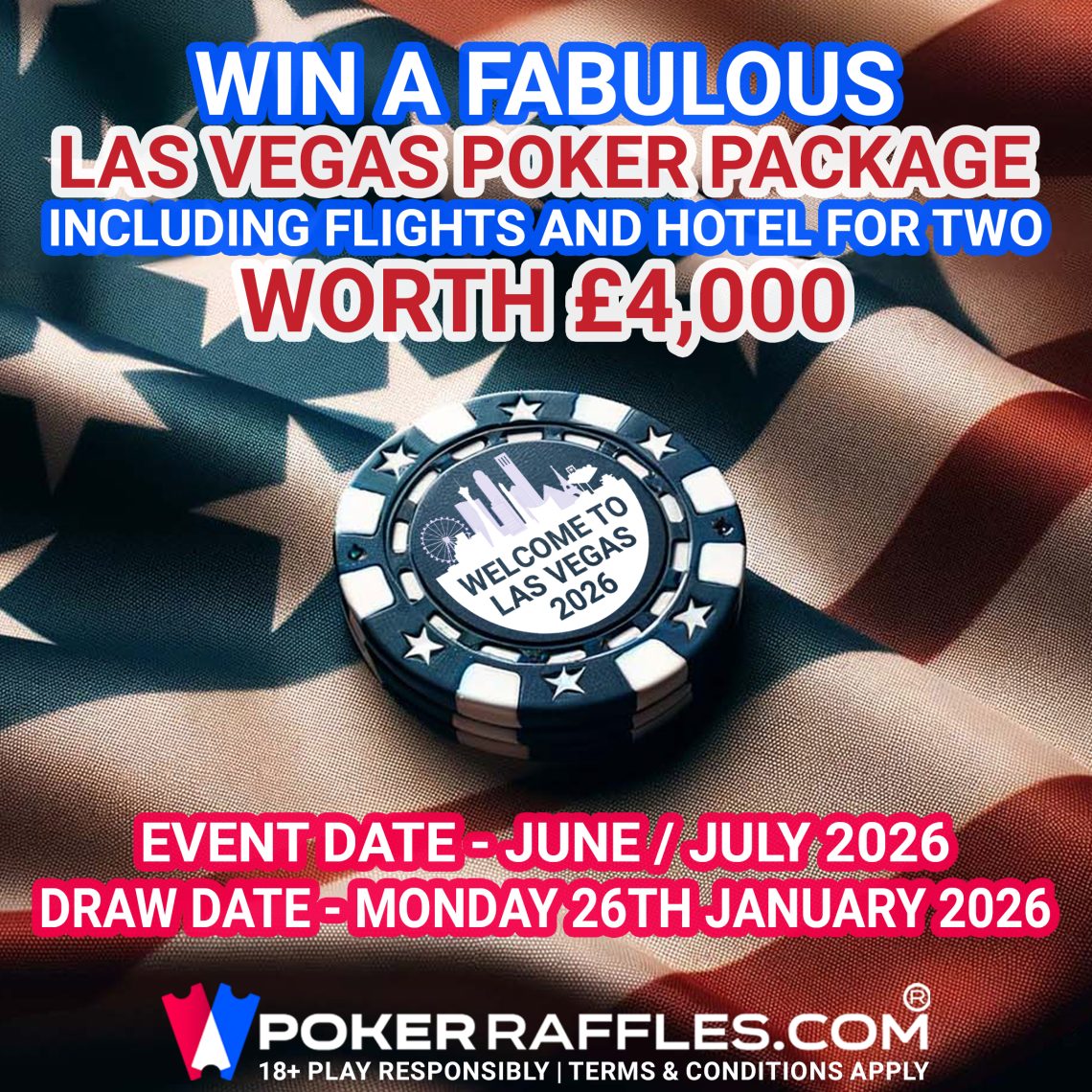 Win a Fabulous Las Vegas Poker Package (£4,000) – Poker Raffles